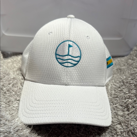 Callaway | Accessories | Callaway White Golf Cap Wblue Logo And Bahamas ...
